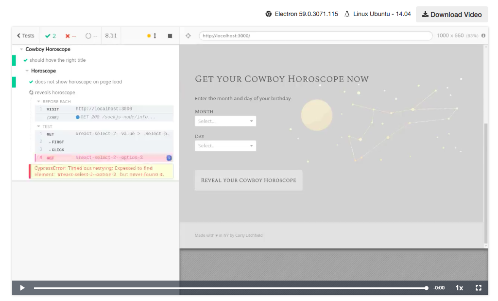 React Select V2 Dropdown Issues · Issue 1486 · Cypress Iocypress · Github