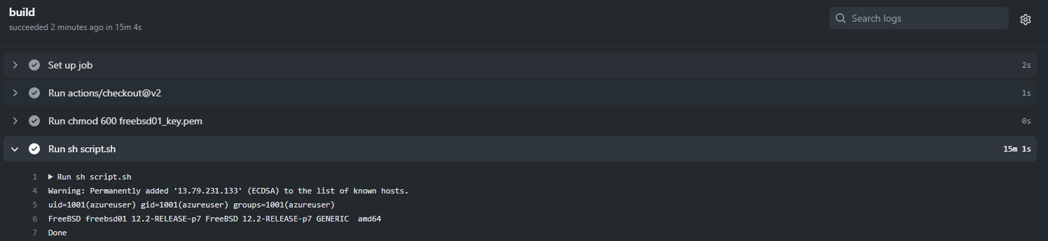 Issue in executing long running task on a remote server from runner ...