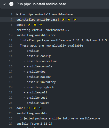 Update ansible to 2.11.x: rename ansible-base to ansible-core · Issue ...