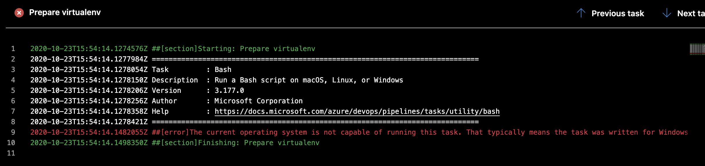 [Bash@3] The task doesn't work after upgrading to the 3.177.0 version · Issue #13762 · microsoft ...