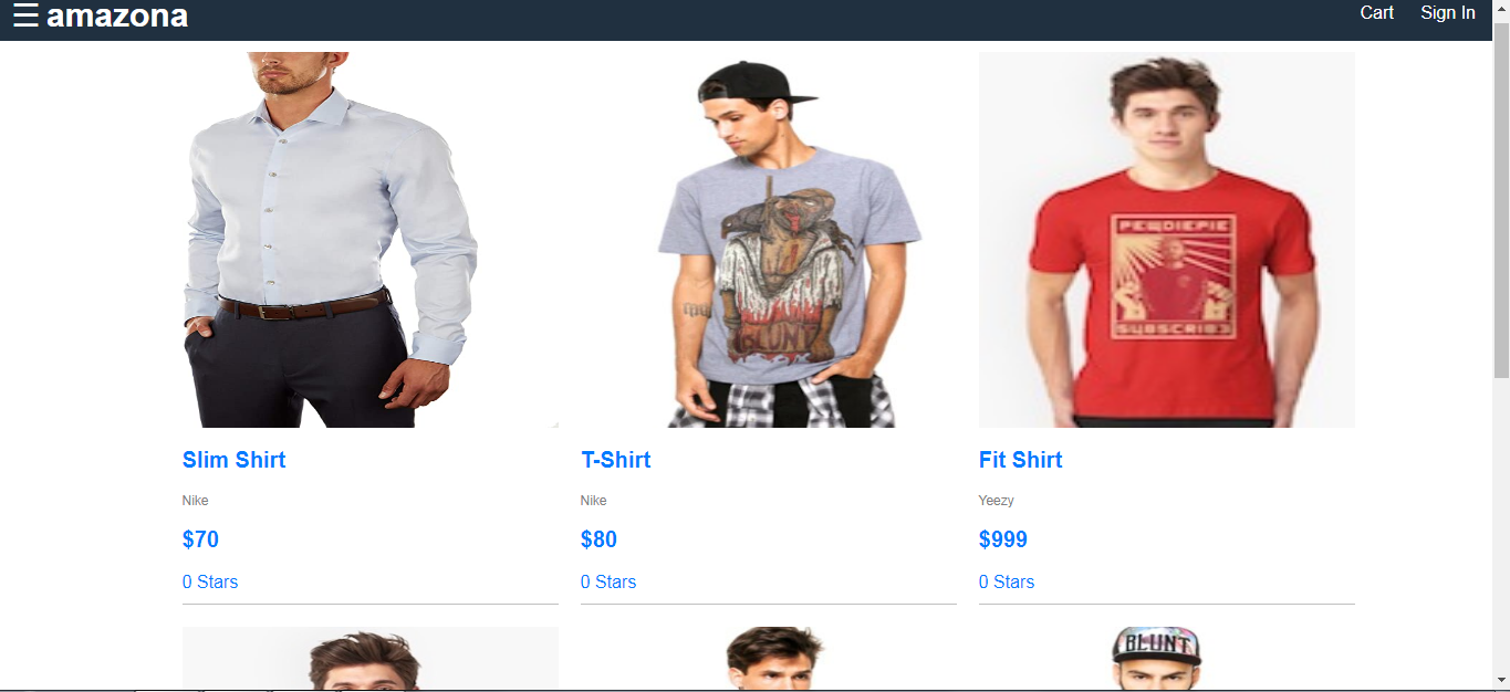 GitHub - Francois004/Amazona: E-commerce site with MERN stack structure