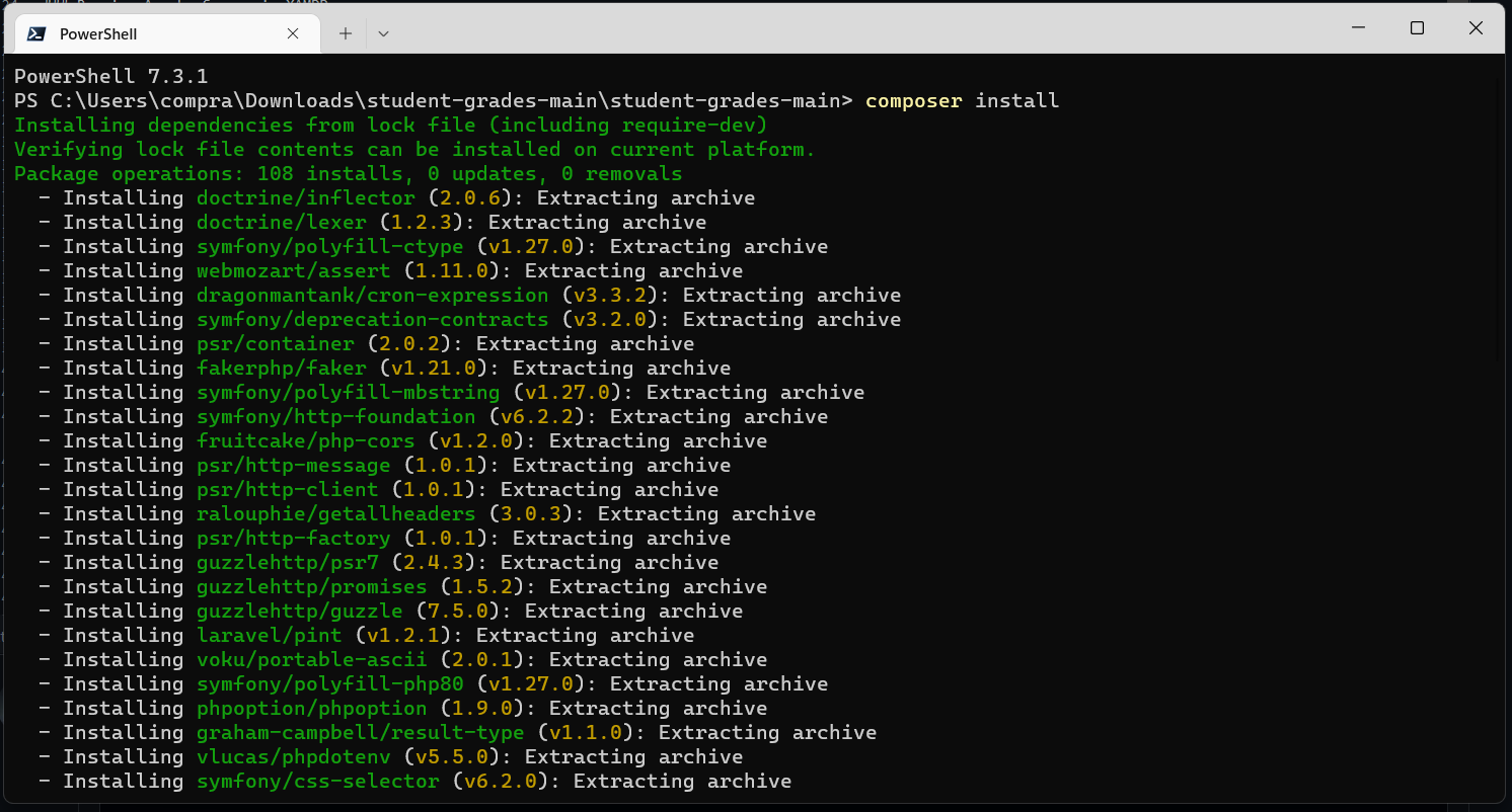 Github Compranicles Student Grades