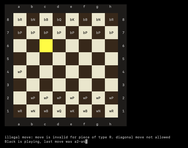 GitHub - pjk84/chess: command line chess in c#