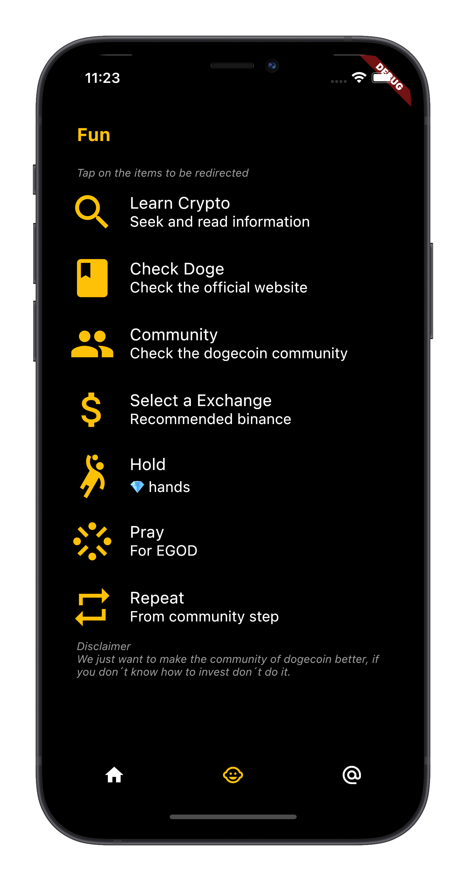 GitHub - CapelaA10/dogecoin_fun: WOW Flutter