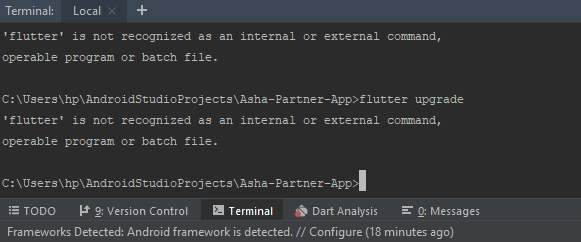 Flutter Not Supported · Issue 60510 · Flutterflutter · Github
