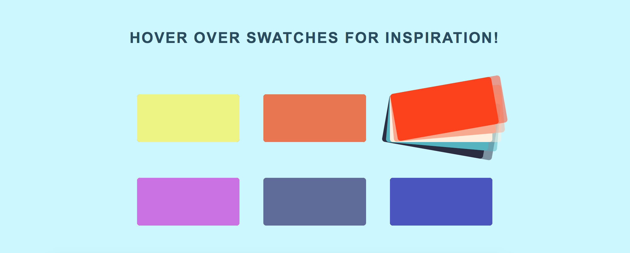 GitHub - Fiona-Mitchell/Colour-Swatches: CSS animations - interactive ...