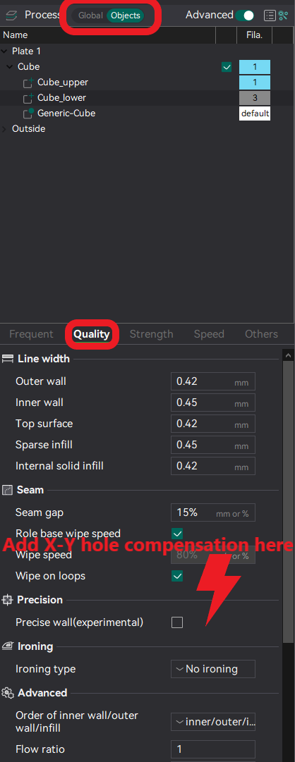 [Feature Request] Add X-Y hole compensation on object/parts/modifier level · Issue #603 ...