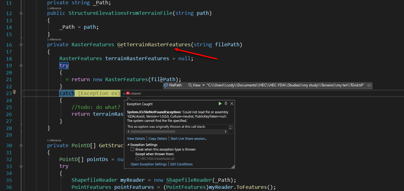 Structure inventory elevations from terrain file bug · Issue #510 · HydrologicEngineeringCenter ...