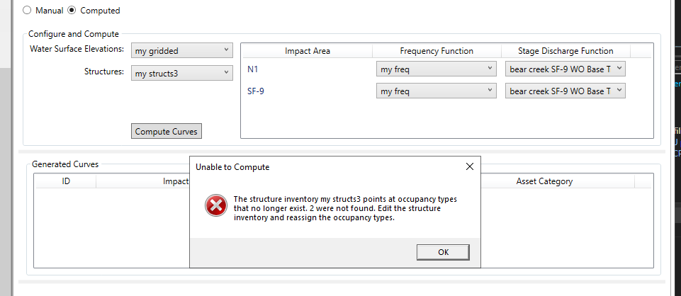 StageDamageConfiguration Could use more work · Issue #579 · HydrologicEngineeringCenter/HEC-FDA ...