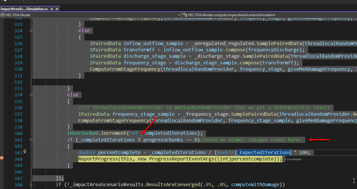 specific impact area scenarios are incrementing by 2 instead of 1 in the progress bar · Issue ...