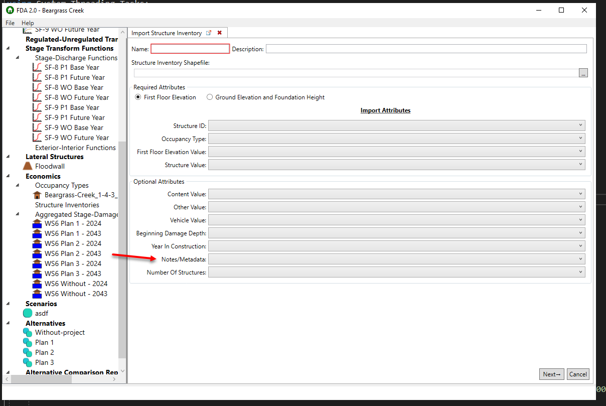 structure detail out work · Issue #705 · HydrologicEngineeringCenter/HEC-FDA · GitHub