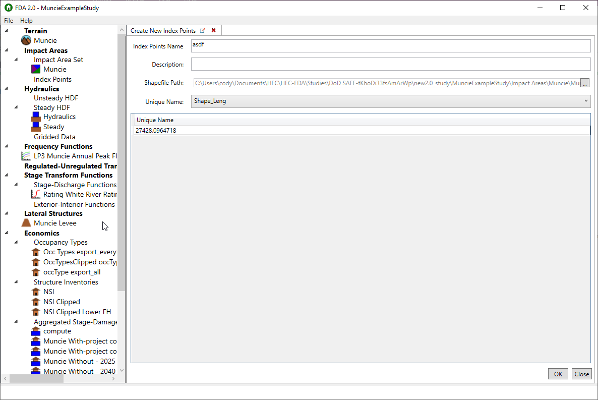 Index points validation is broken · Issue #739 · HydrologicEngineeringCenter/HEC-FDA · GitHub