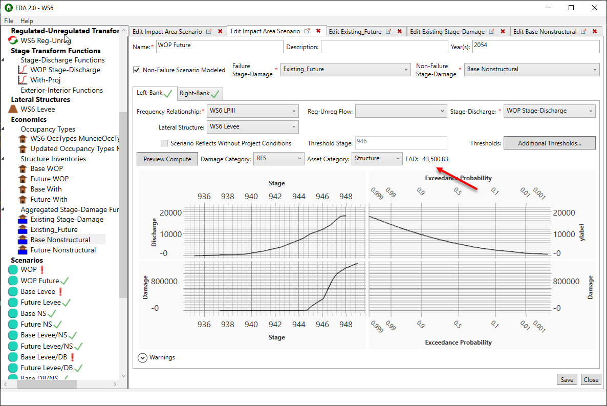 link UI edits to model · Issue #968 · HydrologicEngineeringCenter/HEC-FDA · GitHub