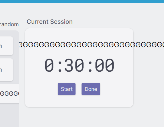 Long words will overflow and break the ui · Issue #1 · elvstejd/timetask · GitHub