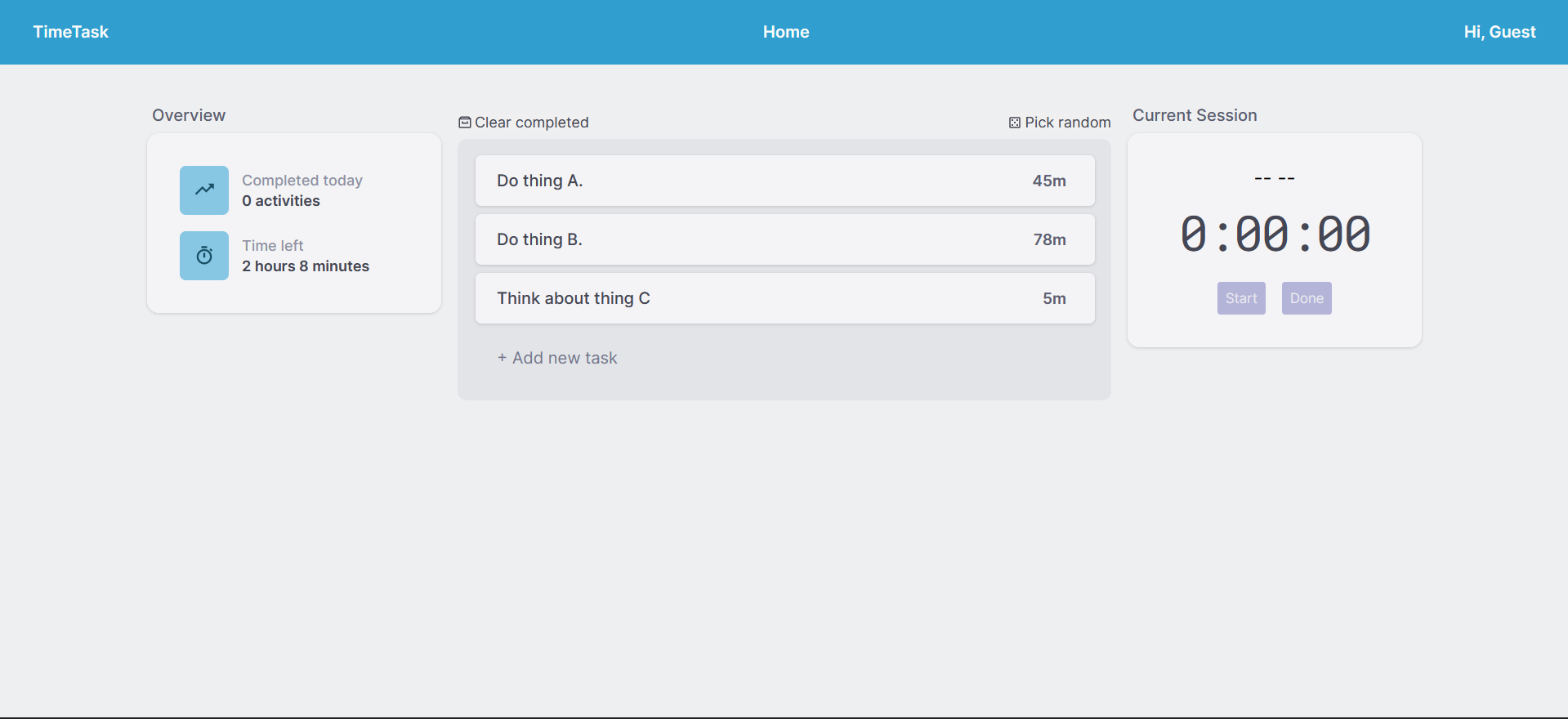 GitHub - elvstejd/timetask