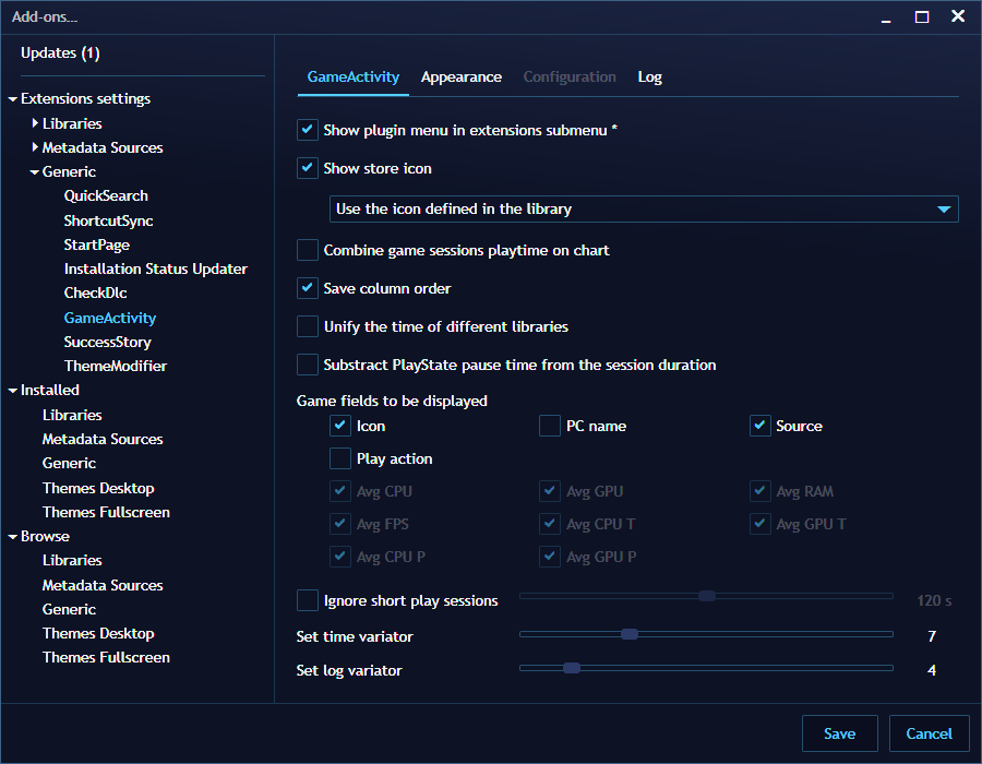 [BUG] PC name displays even when unchecked · Issue #144 · Lacro59/playnite-gameactivity-plugin ...