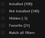 Removing multiple games from Hidden or Favourites causes miscount ...