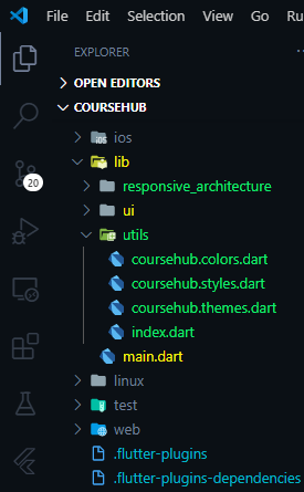 app structure · Issue #15 · flutterdevzim/coursehub · GitHub