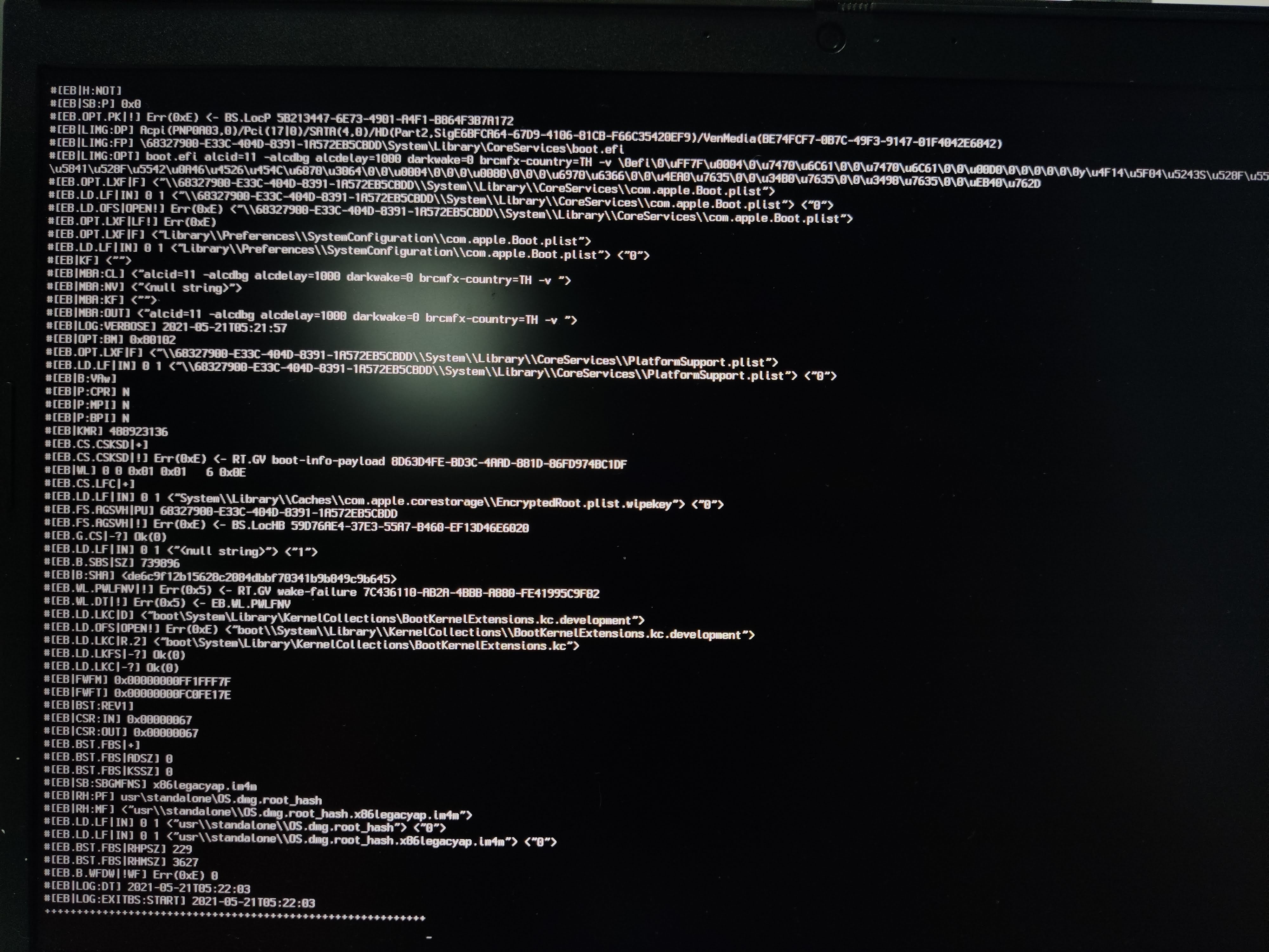 Update to 5135 But Can't Boot · Issue #409 · CloverHackyColor/CloverBootloader · GitHub