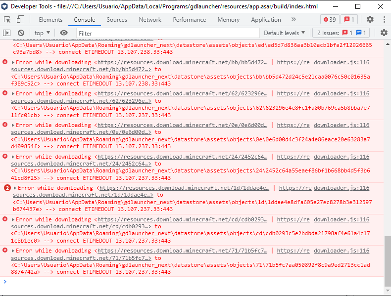 Instance from Zip File stuck on infinite loading · Issue #1570 · gorilla-devs/GDLauncher · GitHub