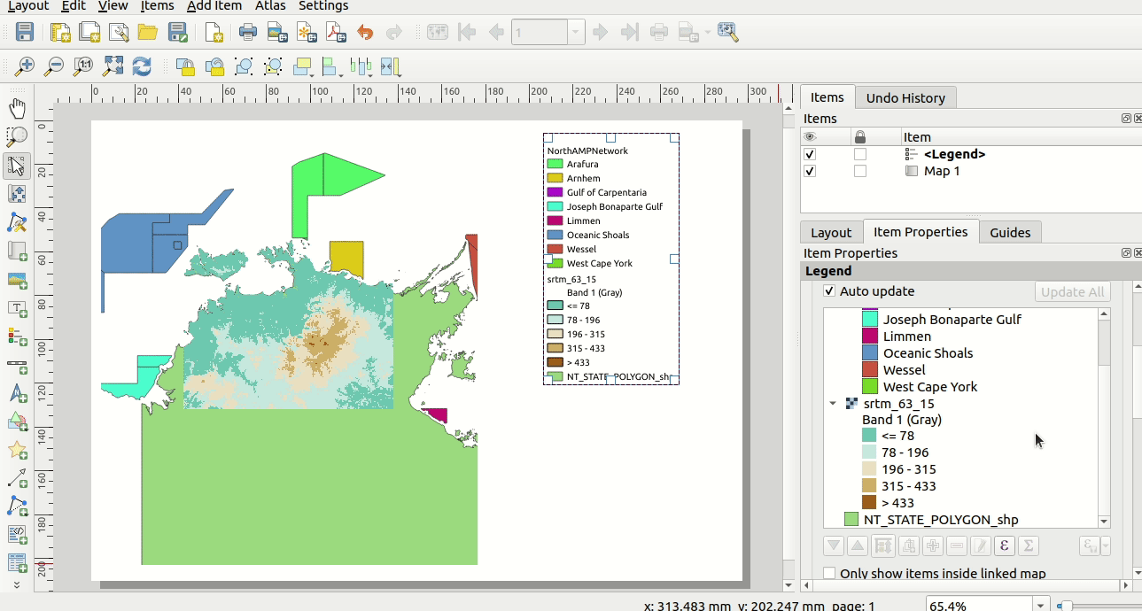 Add the option to invert color ramp values in the Layer Styling panel ...