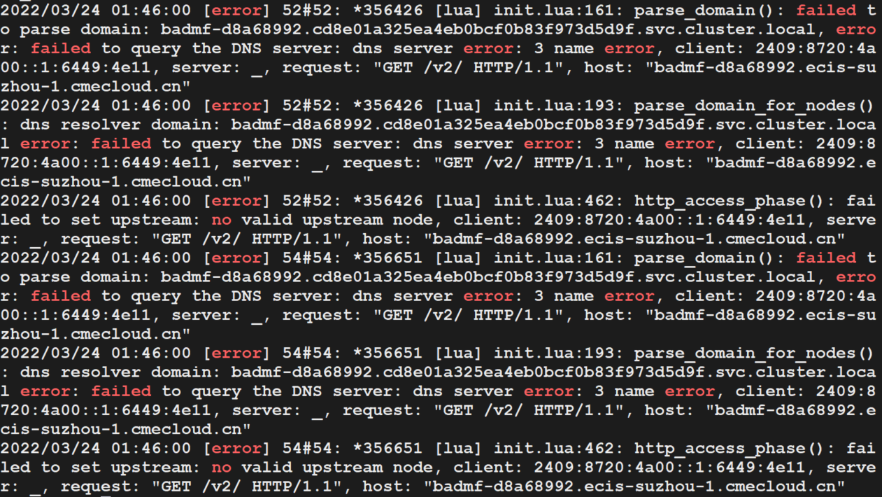 help request: apisix在解析域名时失败，出现循环 · Issue #6700 · apache/apisix · GitHub