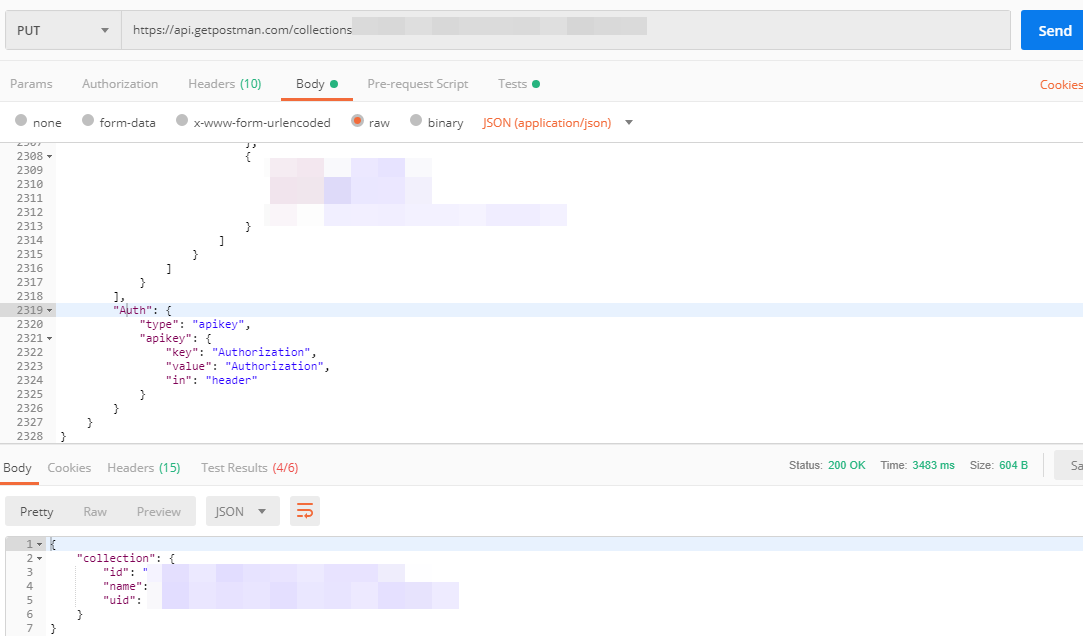 Issue Using Auth To Update Collection · Issue 6532 · Postmanlabs