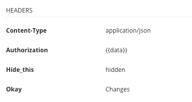 Hide unused headers in the documentation · Issue #8206 · postmanlabs/postman-app-support · GitHub