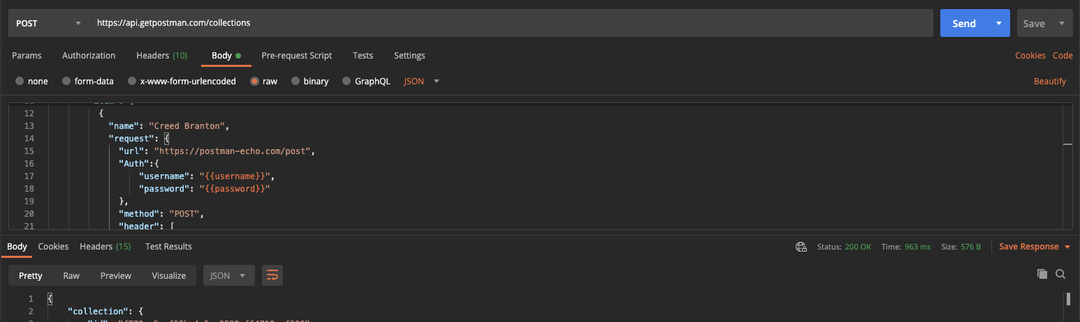 Issue using 'auth' to update collection · Issue #6532 · postmanlabs ...
