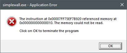 memory leak? · Issue #193 · henrypp/simplewall · GitHub