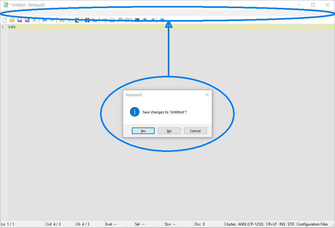 UI glitch: menu bar disappears when showing "Save changes" dialog · Issue #1646 · rizonesoft ...