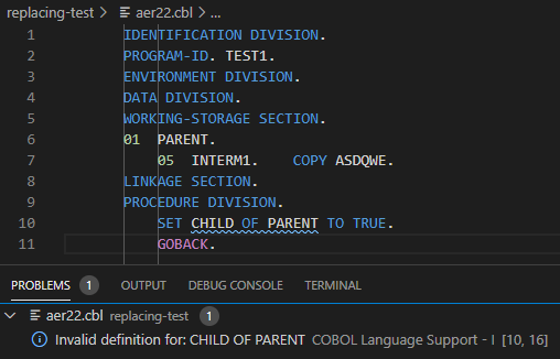 Variable Structure Calls With Skipped Levels Produces False Positive Error In Some Case · Issue