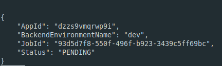 "aws amplify create-backend-environment" does not work · Issue #501 · aws/aws-sdk · GitHub