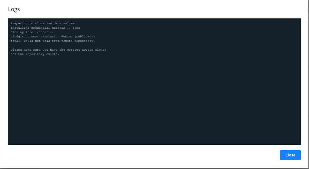 Unable to create sample Dev Environments · Issue #12 · docker/dev-environments · GitHub
