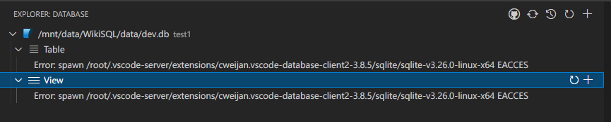 [BUG]SQLite can't work · Issue #198 · cweijan/vscode-database-client · GitHub