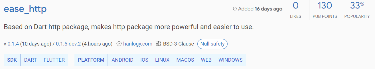Clicking on version number should redirect to changelog · Issue #6210 · dart-lang/pub-dev · GitHub