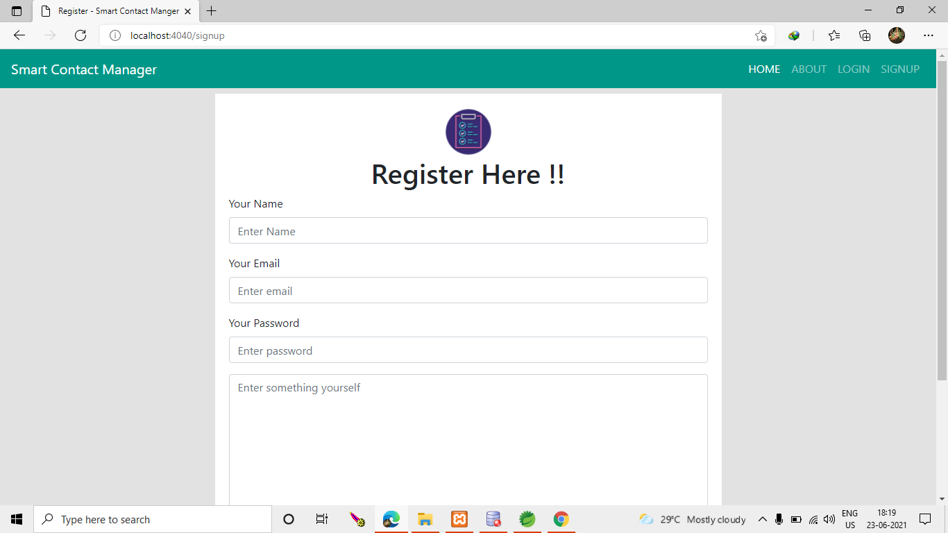 GitHub - puniagarv/SmartContactManager