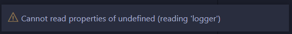 Bug: "Cannot read properties of undefined (reading 'logger')" when using Python run/debug ...
