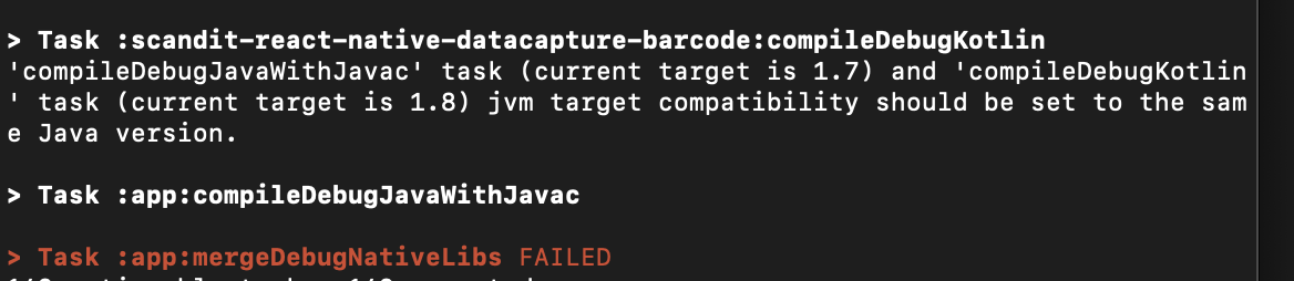 App stopped working · Issue #13 · Scandit/scandit-react-native-datacapture-core · GitHub