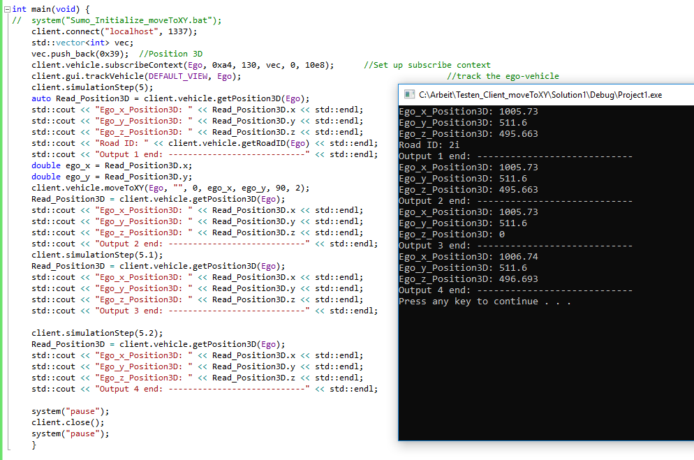 The z coordinate will be not updated after using moveToXY with keepRoute = 2. · Issue #5269 ...