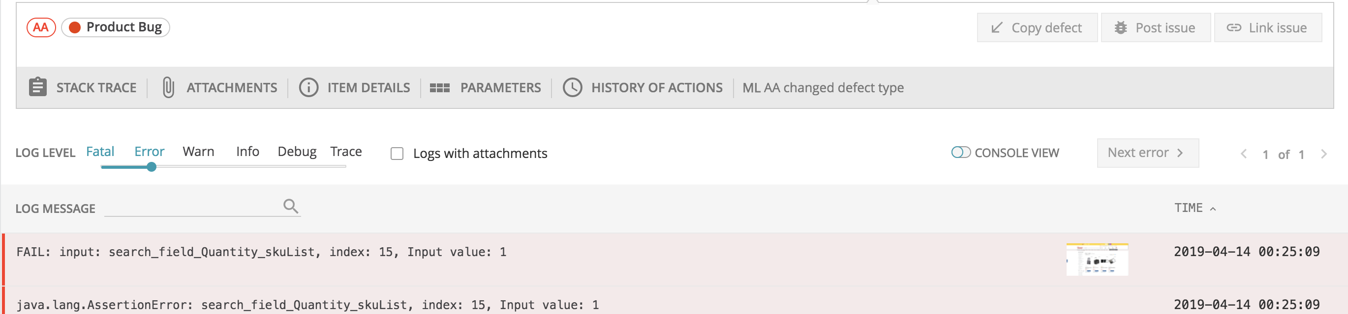 Question - How to match log messages more accurate between launches ...