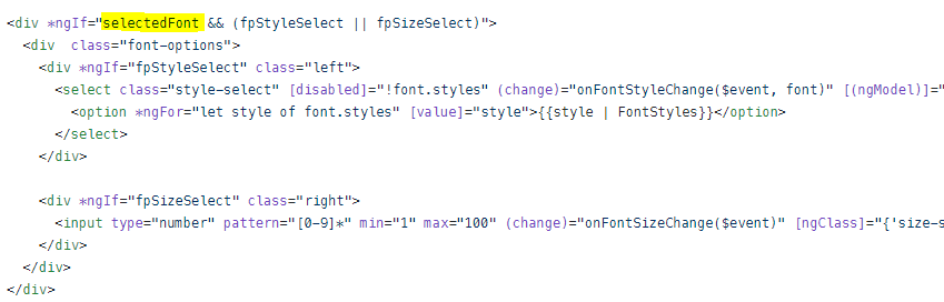 Default font Style and Font Size dropdown couldnot be open while loading Component · Issue #15 ...