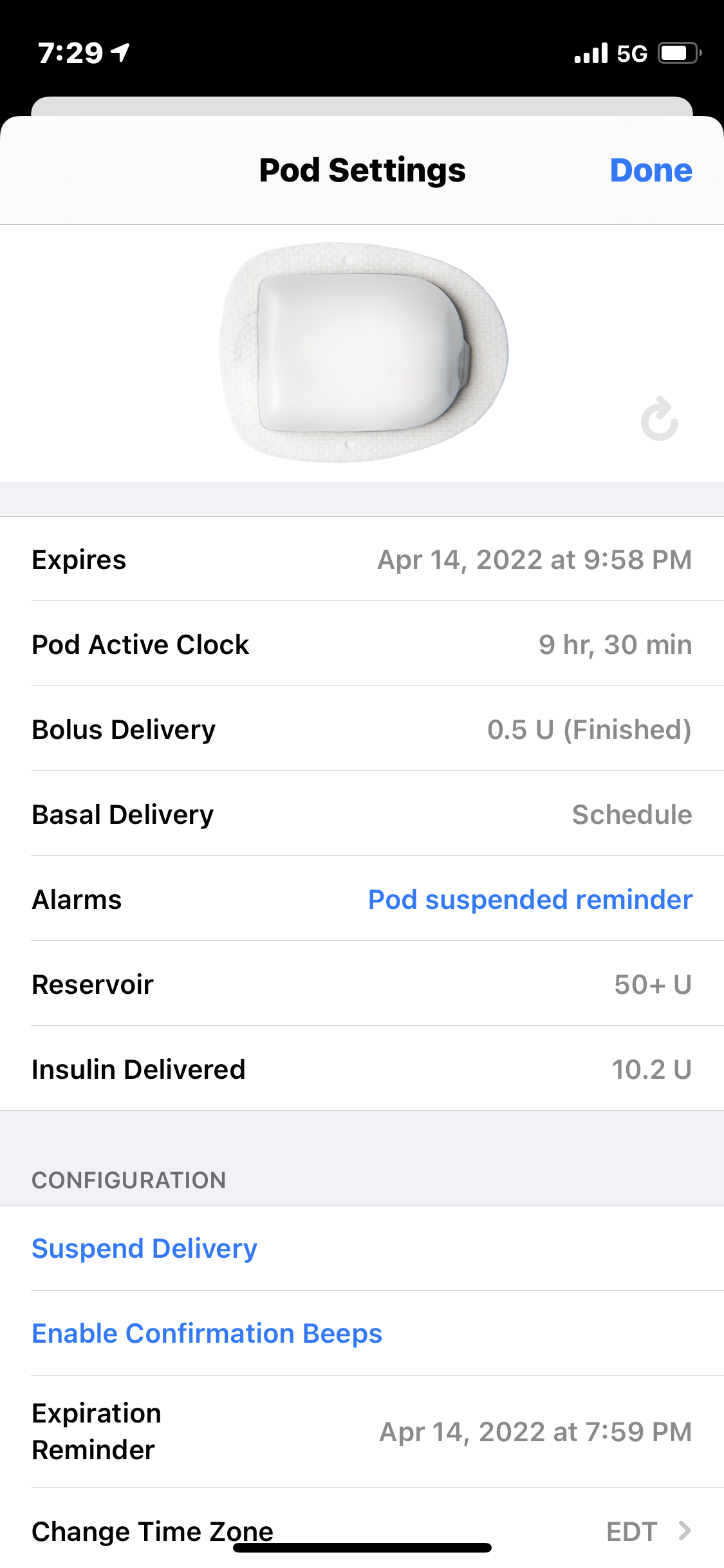 Suspend Beeps continue after Pod Resumes due to bolus. · Issue #1669 · LoopKit/Loop · GitHub