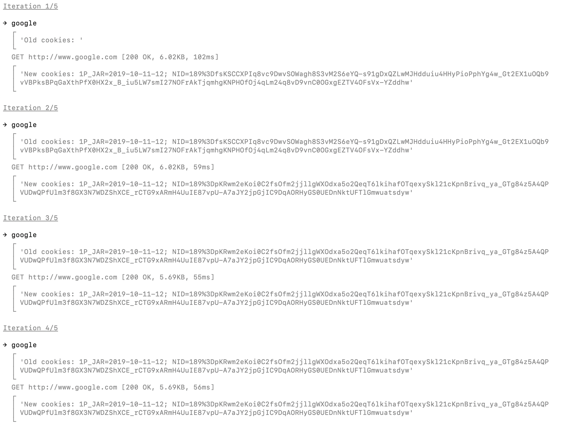 How not to store cookies for each iterations? · Issue #2151 · postmanlabs/newman · GitHub