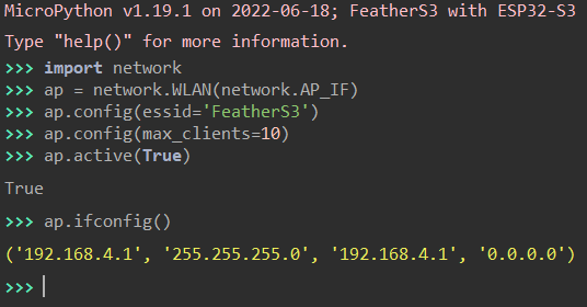 Esp32s3 Feathers3 Accesspoint Ap Issue · Issue 10870 · Micropython