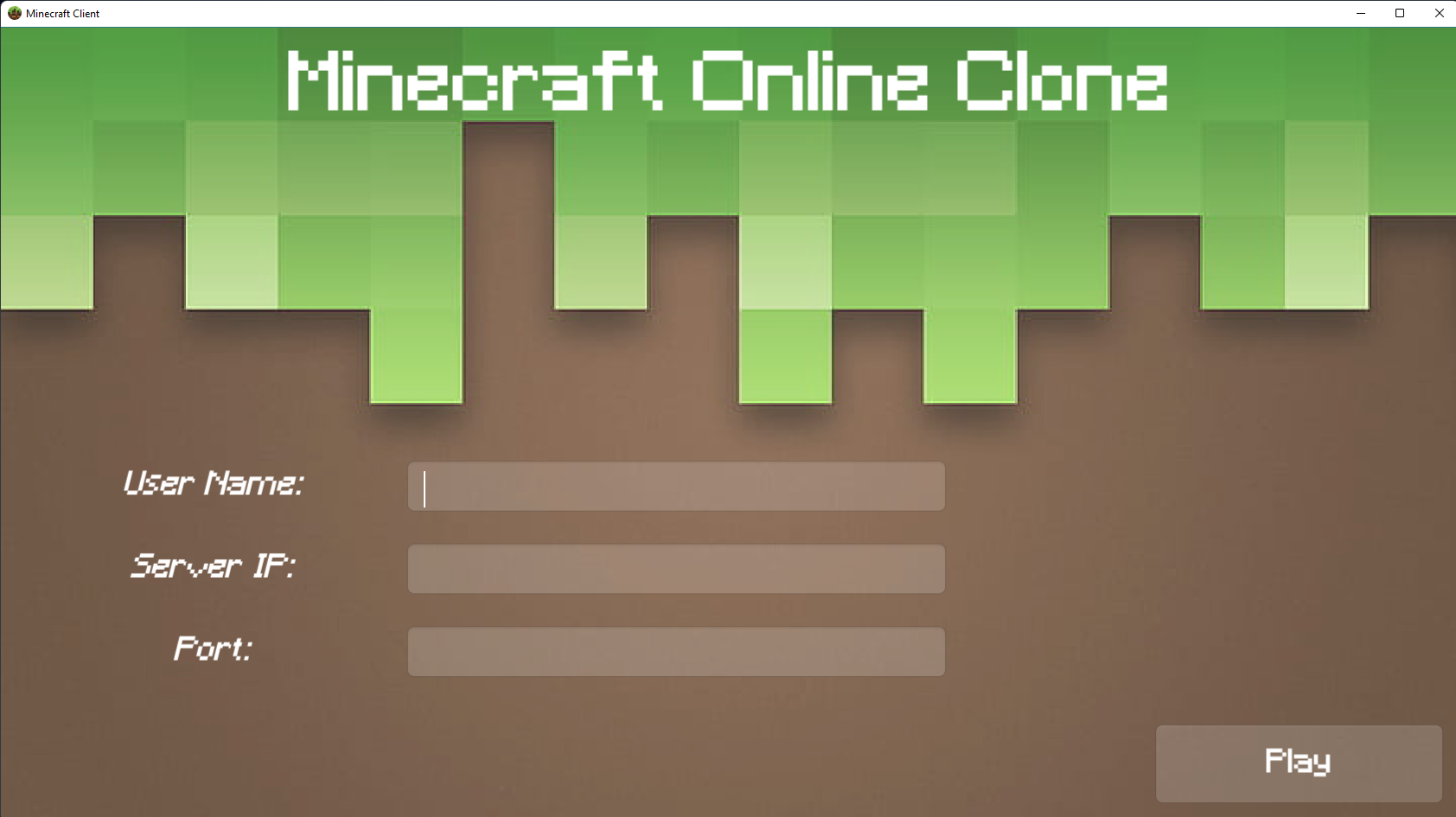 GitHub - jonasbraus/Minecraft