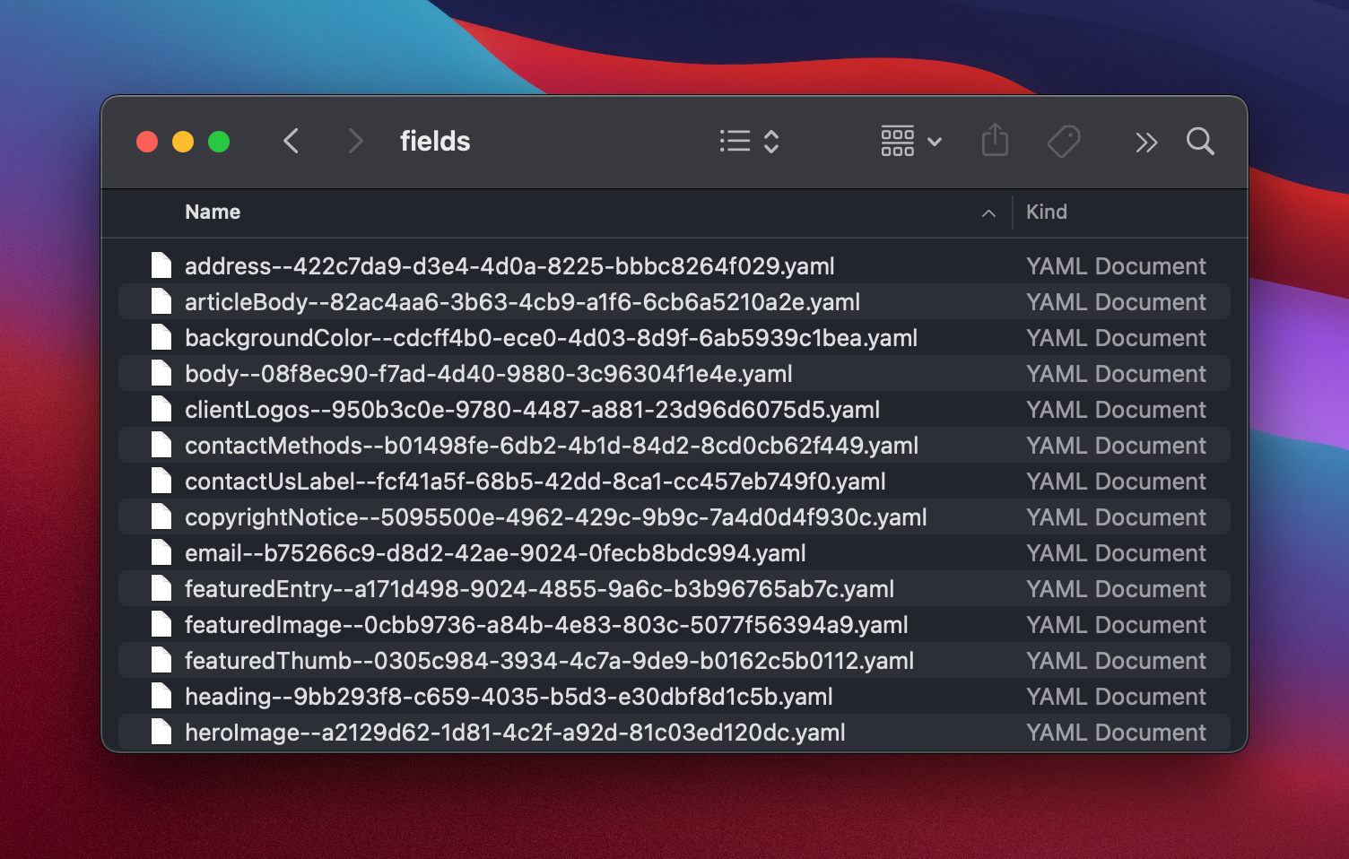 [FR] Add human-readable handles as comments to project config · Issue #7584 · craftcms/cms · GitHub