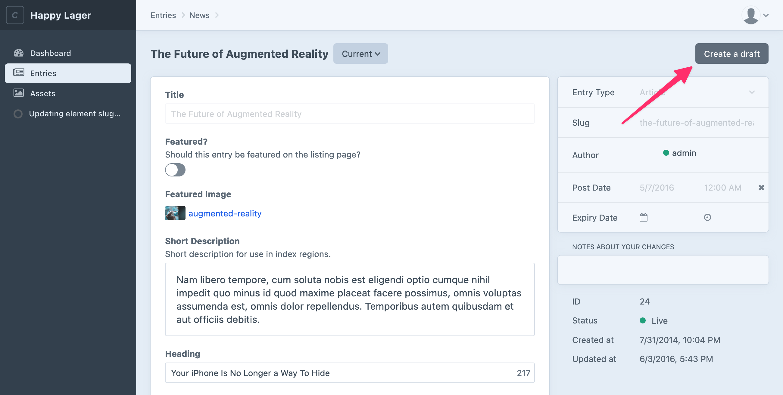 Save as a new draft option for non-publishing users · craftcms cms · Discussion #13055 · GitHub