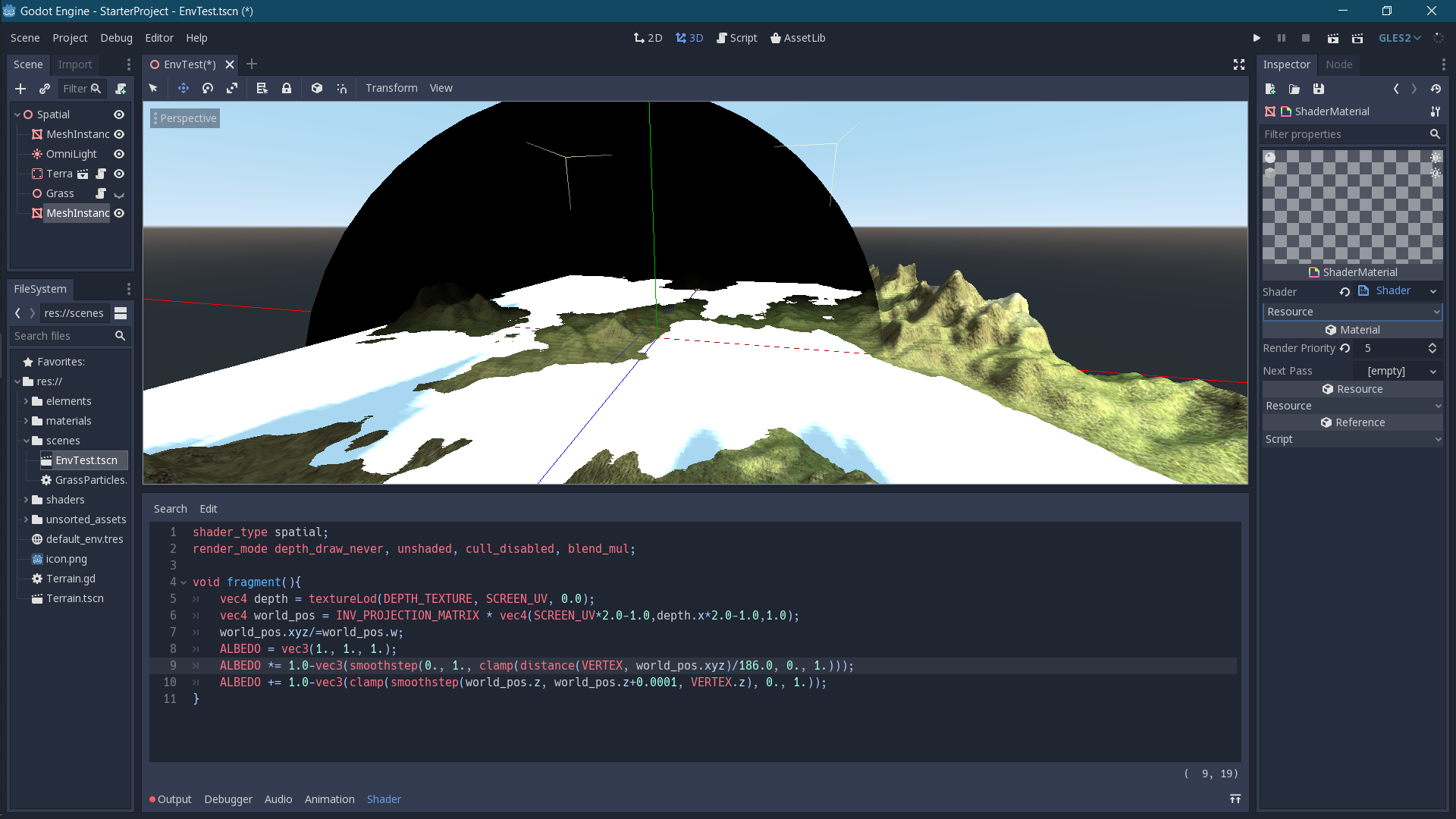 GLES2 Depth Texture interfering with z order · Issue #26703 · godotengine/godot · GitHub