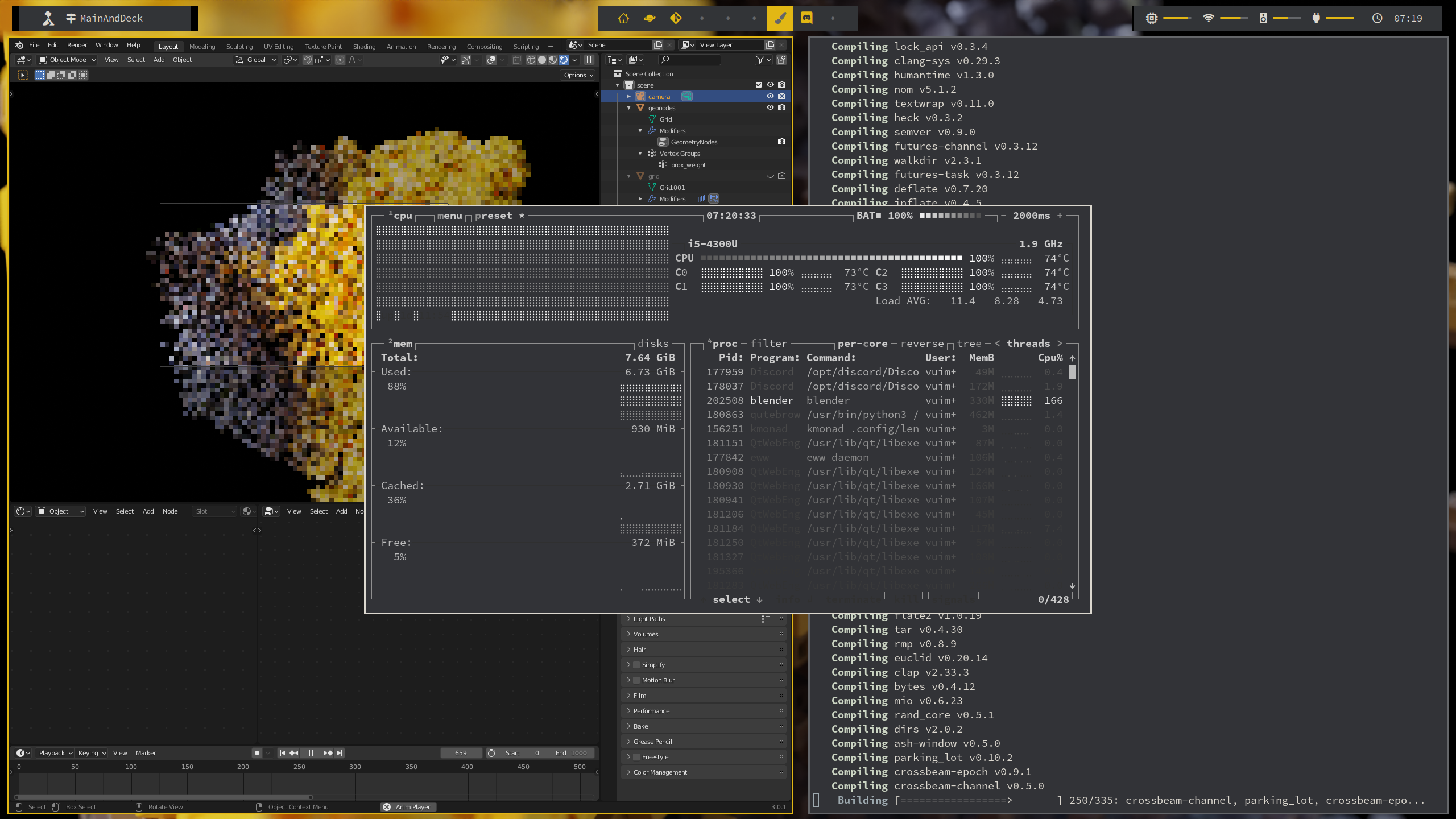 Windows get foreign input under heavy system load. · Issue #684 · leftwm/leftwm · GitHub